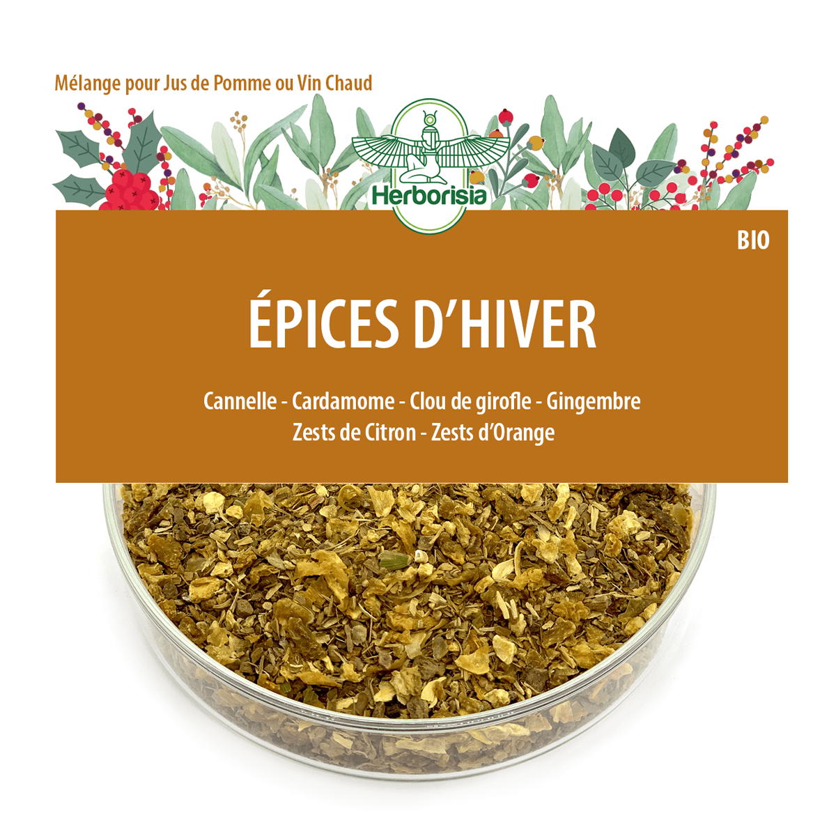 🌱 Mélange d'épices pour Vin Chaud BIO - Plaisir hivernal